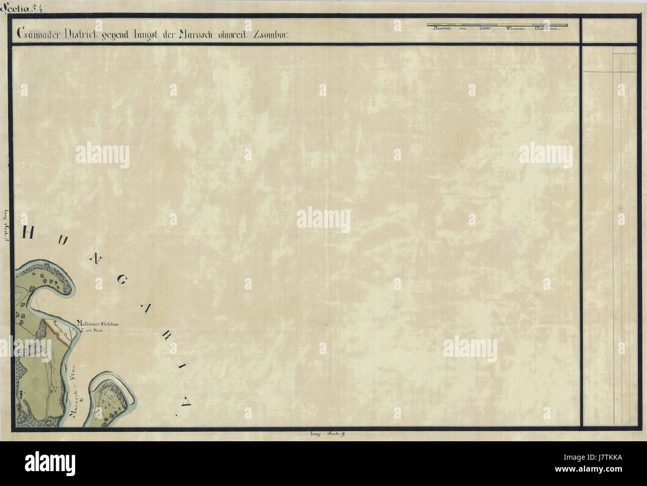 This map from the Josephinian land survey provides detailed ...