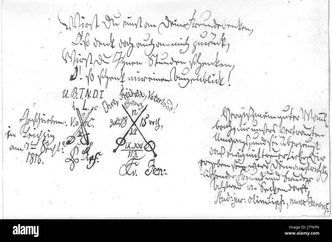 Alfred v. Seckendorffâ€™s Stammbuch (family register) is a historical ...