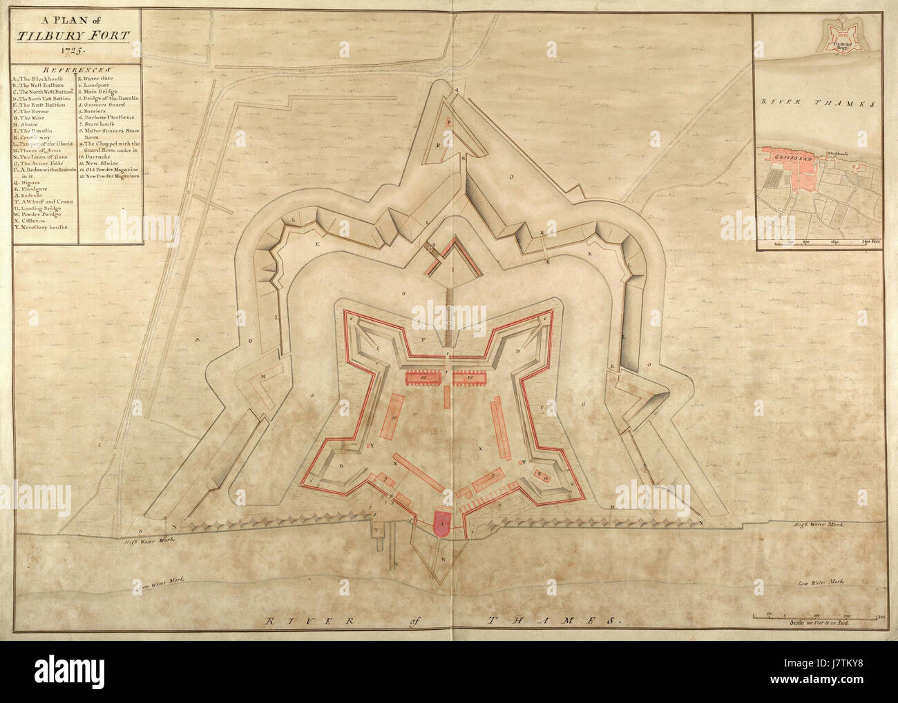 Tilbury fort location hi-res stock photography and images - Alamy