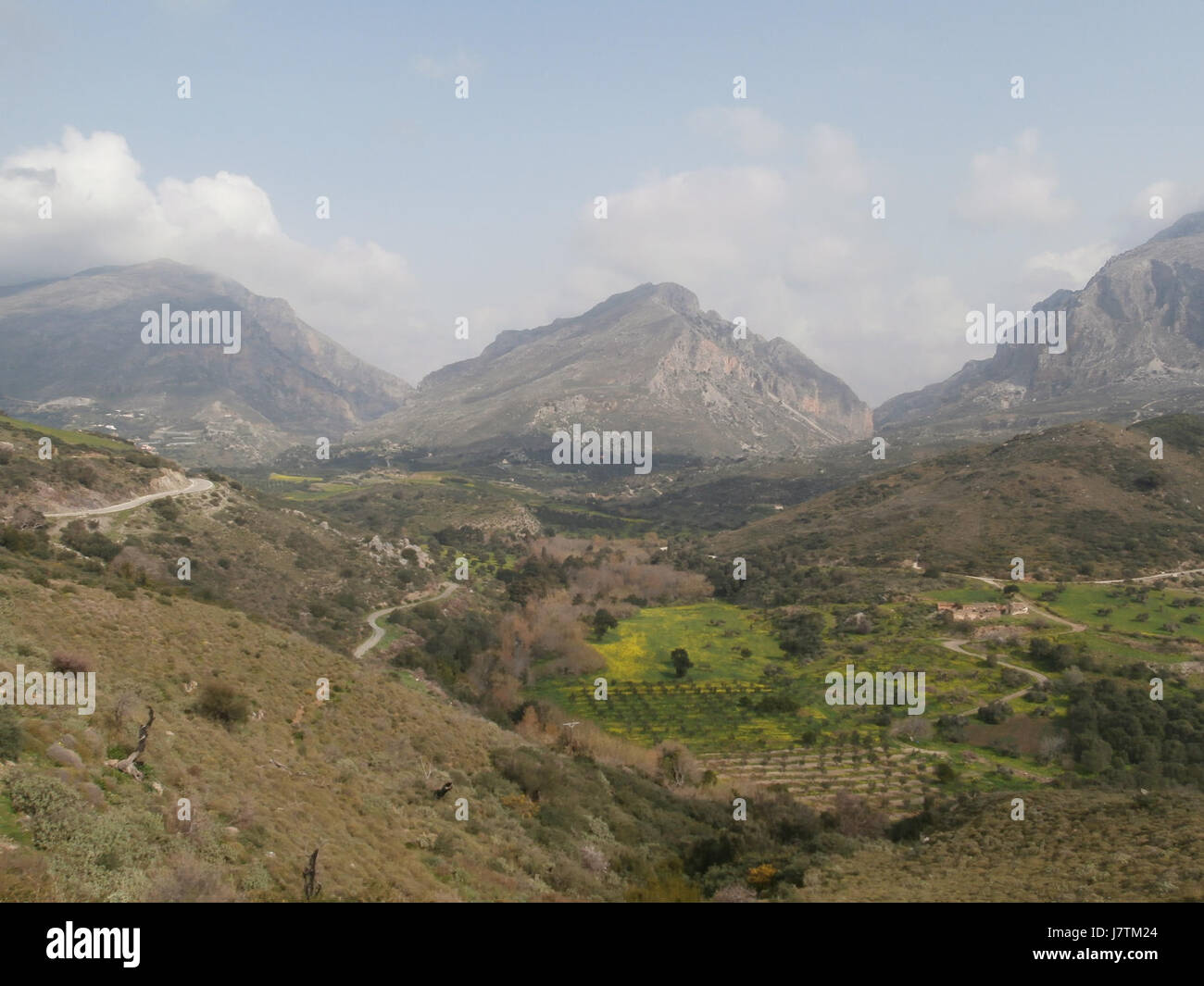 Photograph of the Samaria Gorge in Crete, Greece, a popular hiking ...