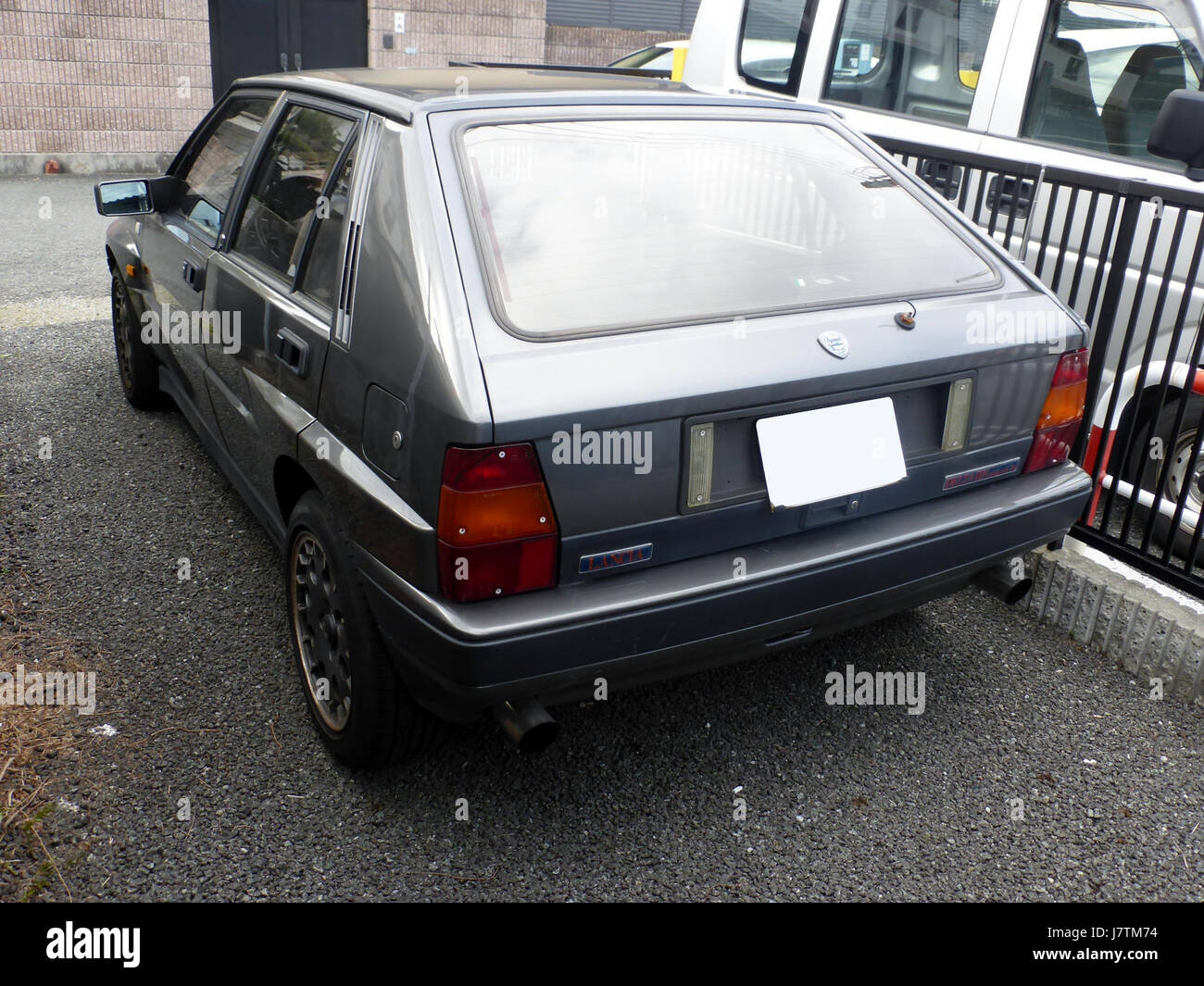 1st generation Lancia DELTA HF Integrale 16v rear Stock Photo - Alamy