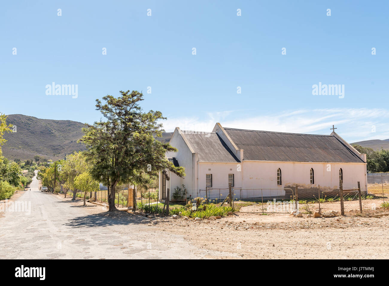 BARRYDALE, SOUTH AFRICA - MARCH 25, 2017: The historic Anglican Church ...