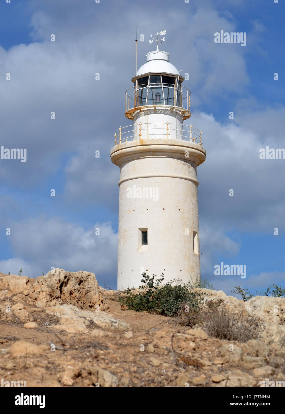 Paphos Lighthouse, Cyprus Stock Photo - Alamy