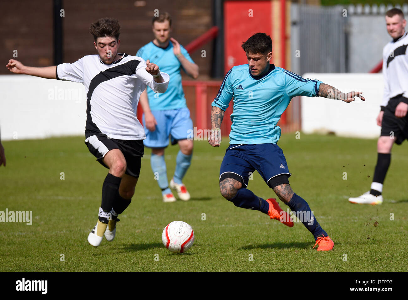 Chet Johnson playing in a charity football match for Jayla Agbonlahor ...