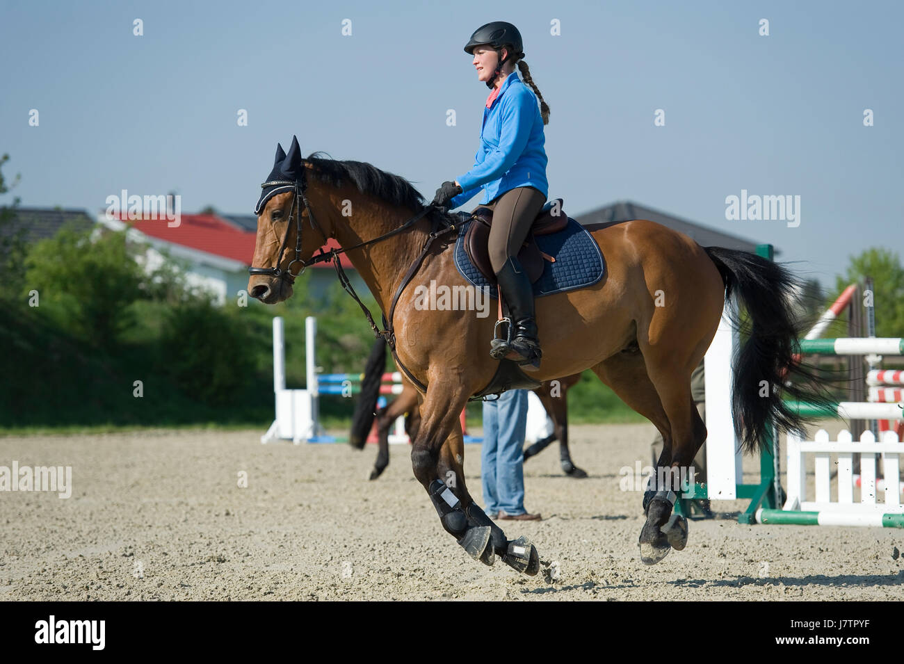 ride horse horseriding woman spare time free time leisure leisure time ...