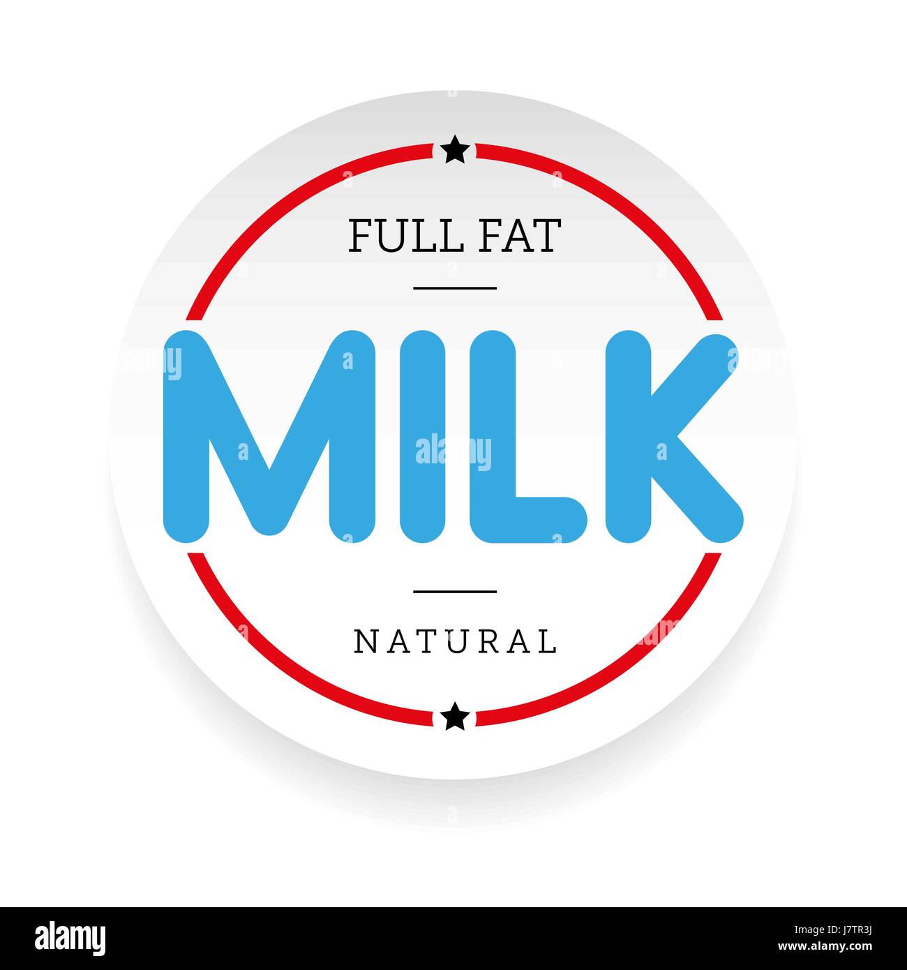 Full Fat Milk stamp sign vector Stock Vector Image & Art - Alamy