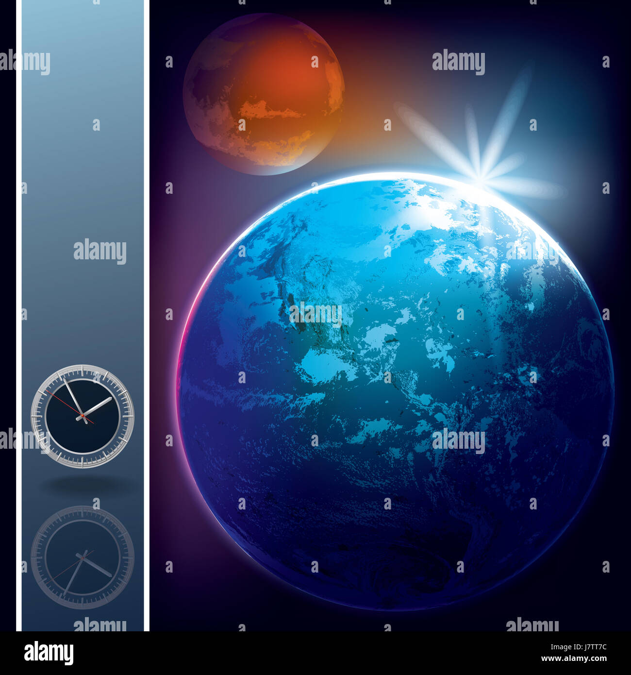space abstract globe planet earth world global star wait waiting glass ...
