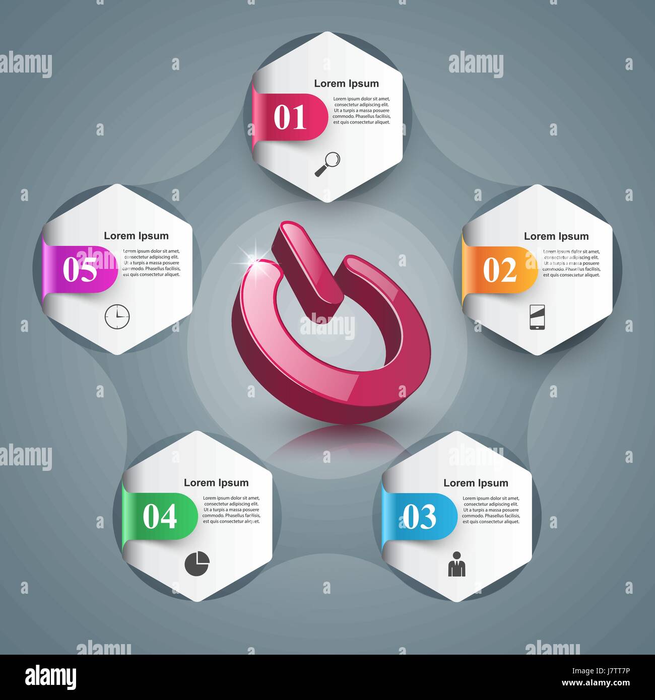 Switch icon. Abstract business infographic Stock Vector Image & Art - Alamy