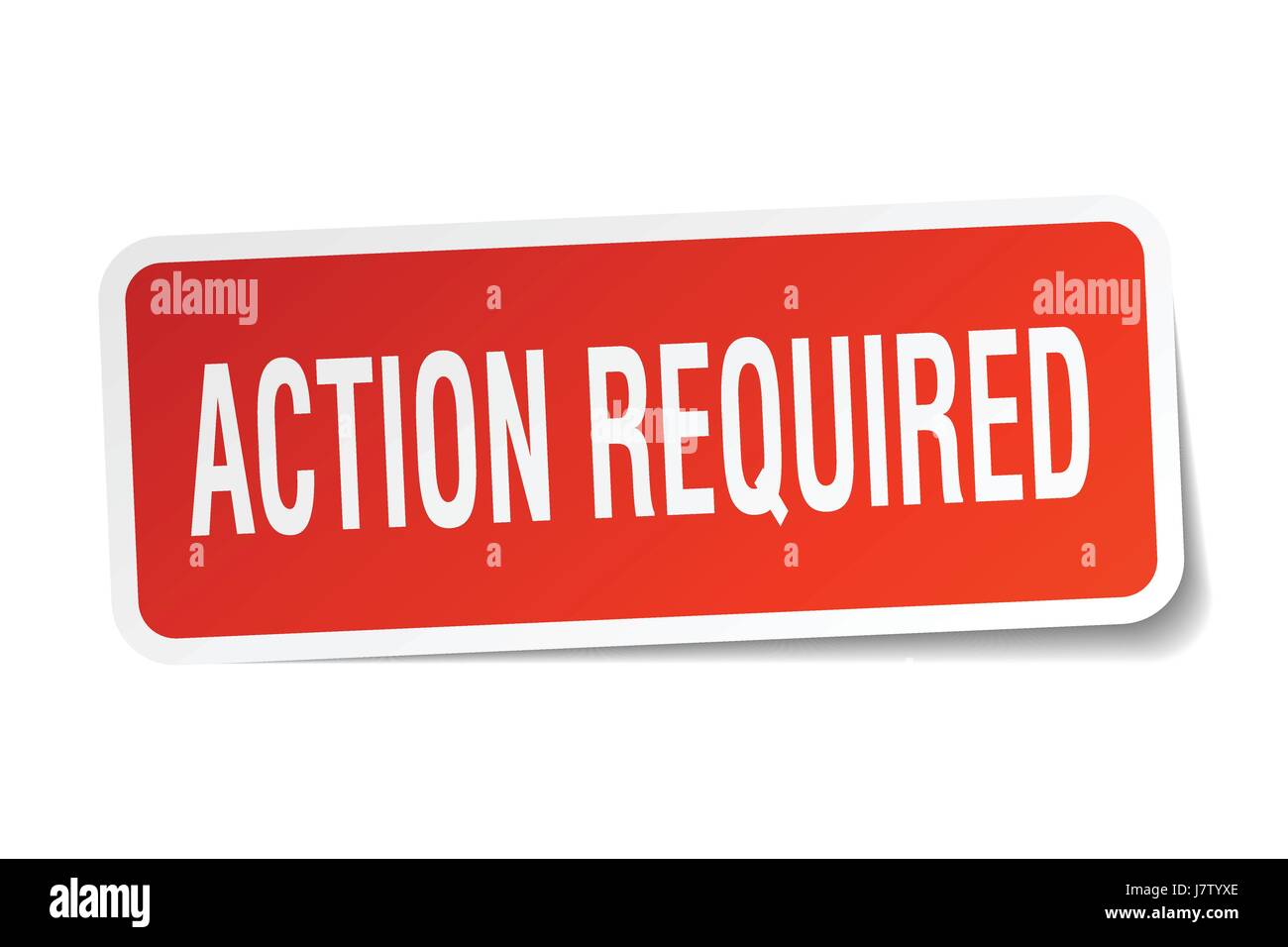 Action required Stock Vector Images - Alamy