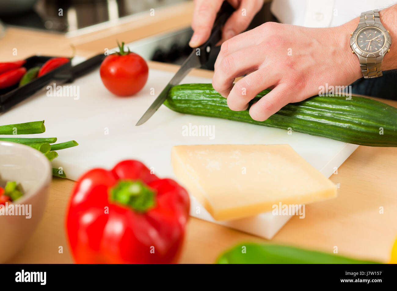 hand hands kitchen cuisine boil cooks boiling cooking vegetable shelf ...