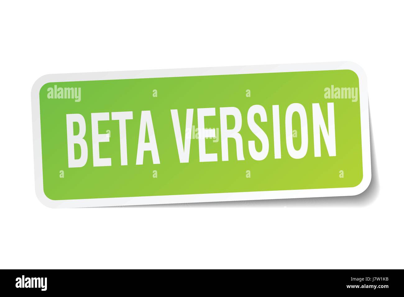 Beta version Stock Vector Images - Alamy