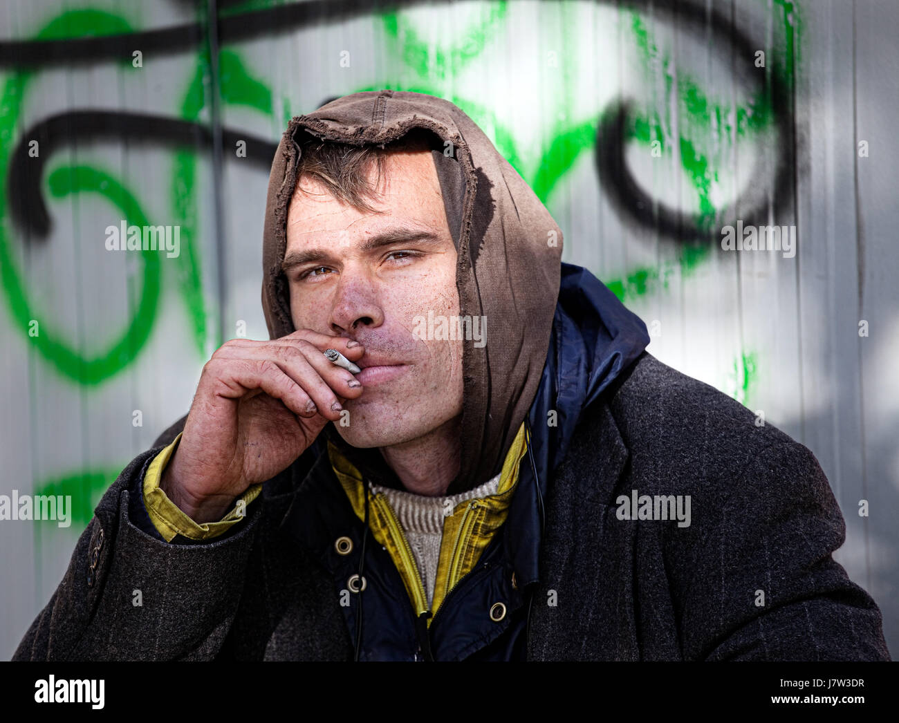 Middle class graffiti hi-res stock photography and images - Alamy
