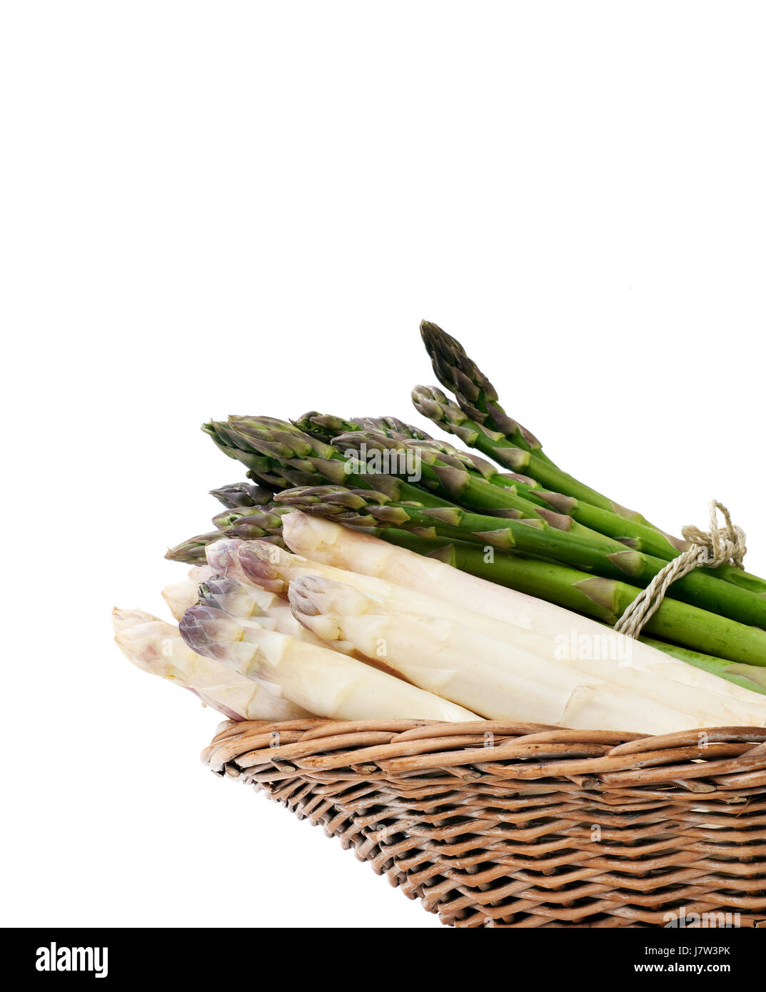 vegetable asparagus ingredient still life isolated freshness standing ...