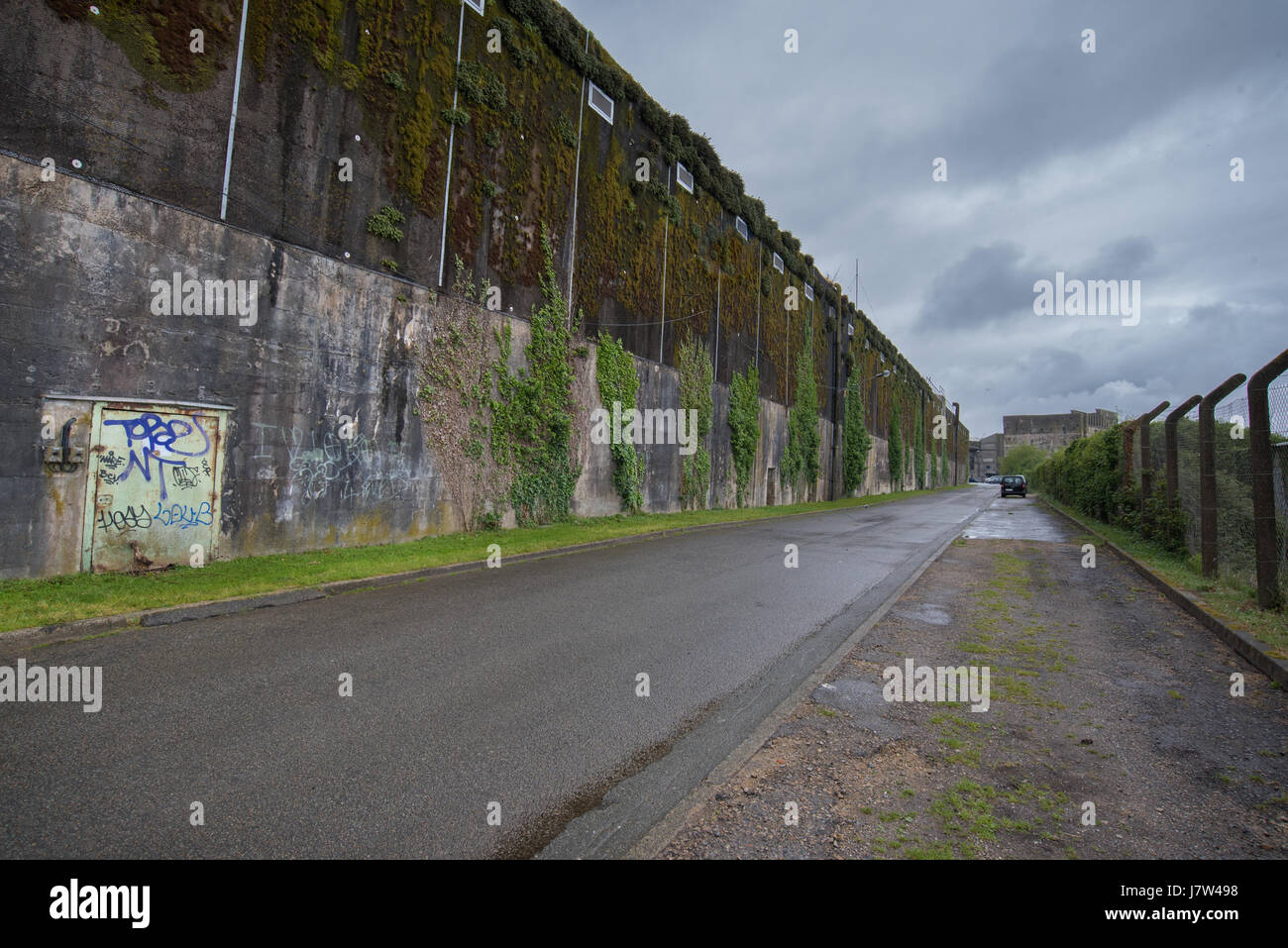 Nazi World War Two submarine base at Lorient, France Stock Photo - Alamy