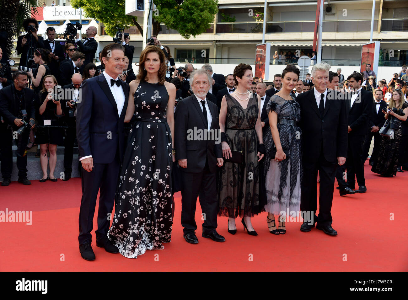 70th Cannes Film Festival 2017, Red carpet film "Twin Peaks". Pictured ...