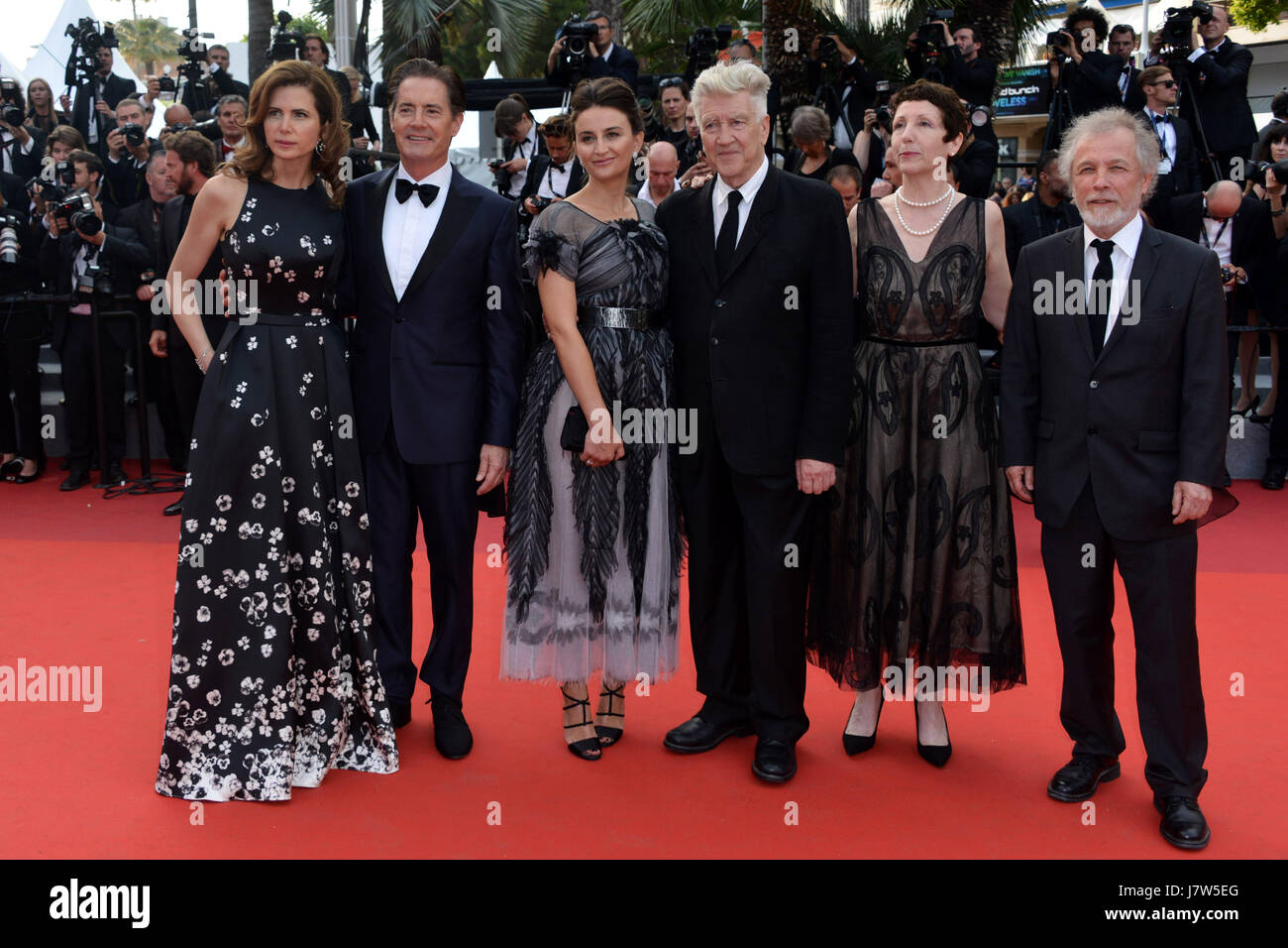 70th Cannes Film Festival 2017, Red carpet film "Twin Peaks". Pictured ...