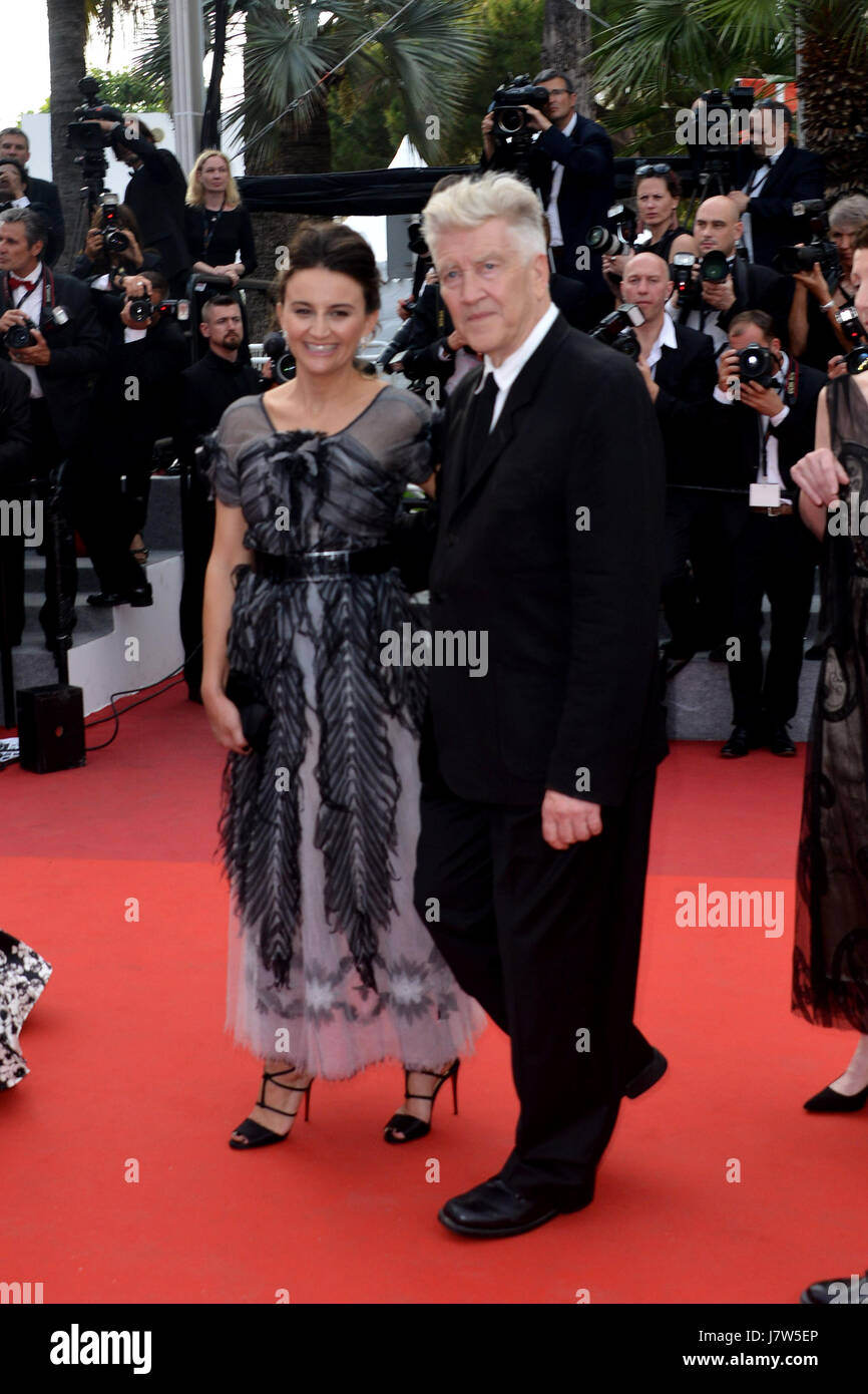 70th Cannes Film Festival 2017, Red carpet film "Twin Peaks". Pictured ...