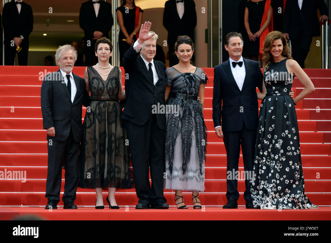 70th Cannes Film Festival 2017, Red carpet film "Twin Peaks". Pictured ...