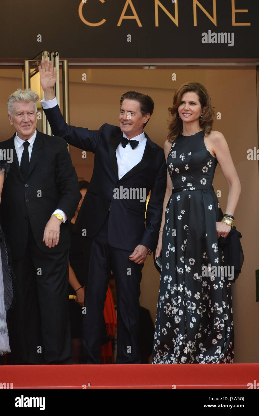 70th Cannes Film Festival 2017, Red carpet film "Twin Peaks". Pictured ...