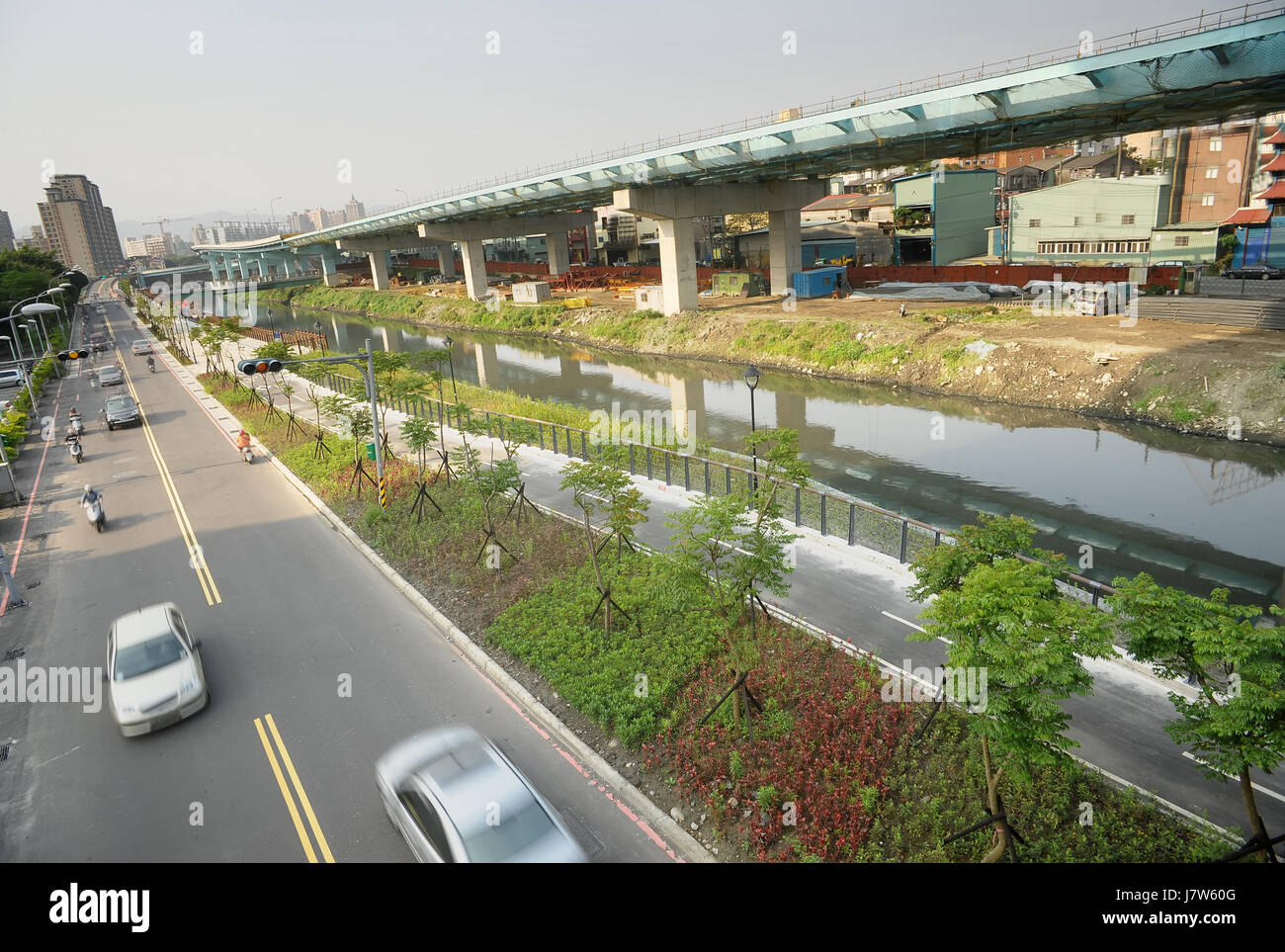 city town bridge cross style of construction architecture architectural ...