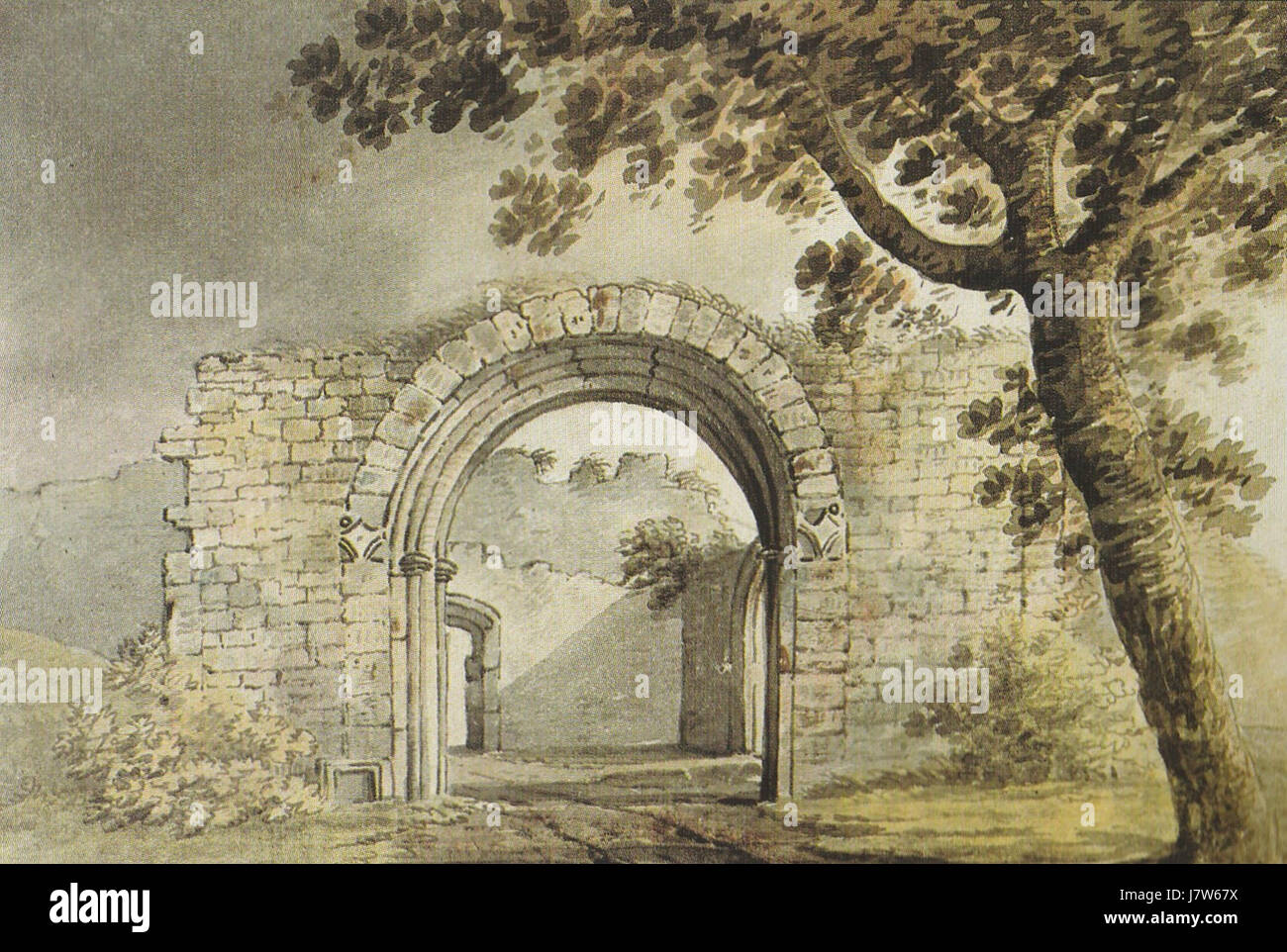 The Columb John Archway, located in Devon, England, is an architectural ...