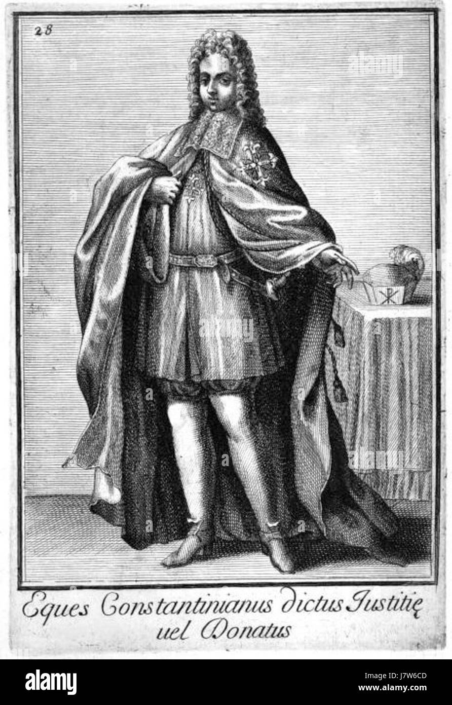 These ceremonial robes are associated with the Order of Justice, worn ...