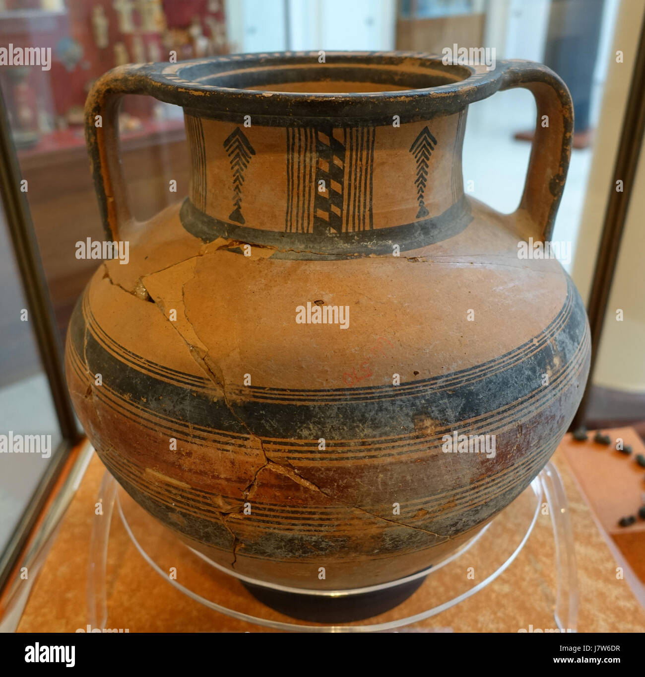 The amphoroid krater is an ancient Greek vessel from the Cypro ...