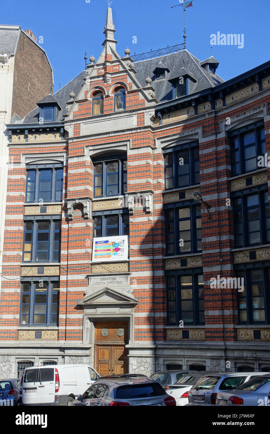 This image captures 20 Rue Joseph Stevens, a location in Brussels ...