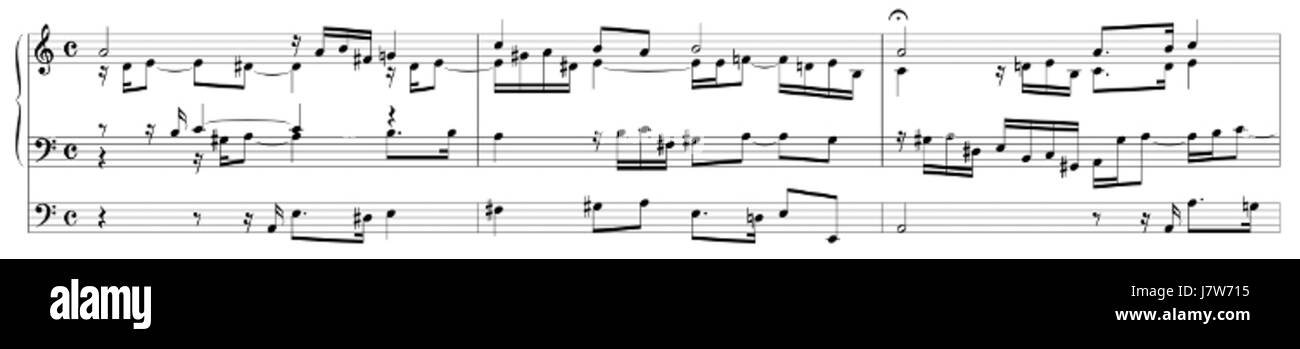 BWV 599 is a piece by Johann Sebastian Bach, part of his extensive ...