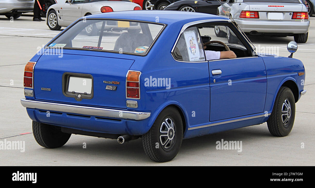 This is an image of the rear of the 1972 Daihatsu Fellow Max Hardtop TL ...
