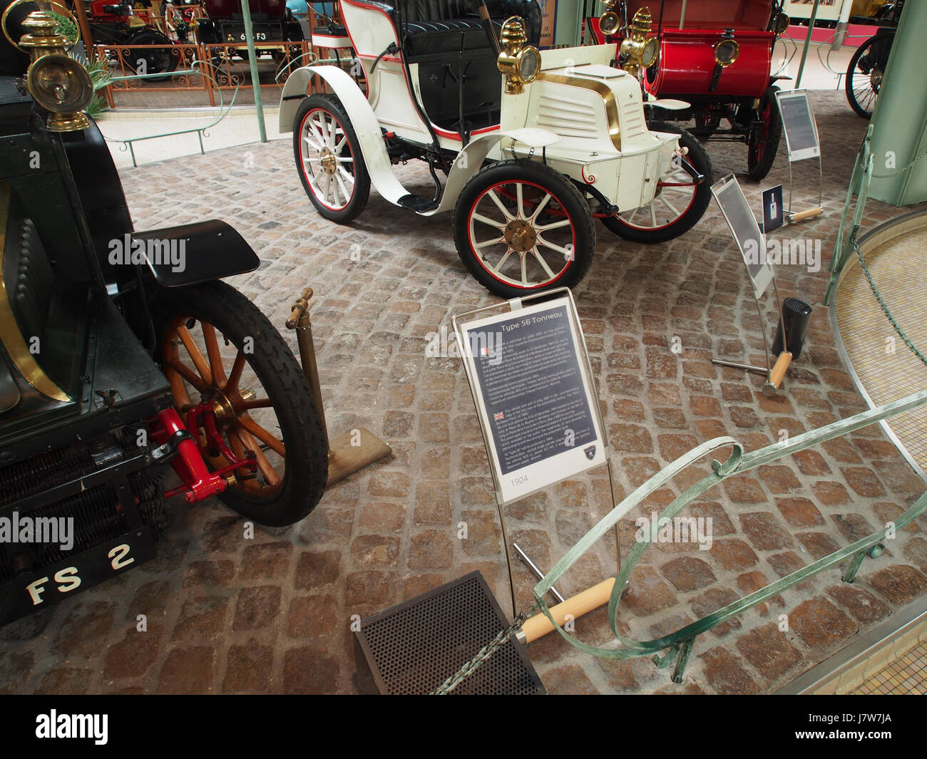 A 1904 Type 56 Tonneau is a vintage automobile, reflecting early 20th ...