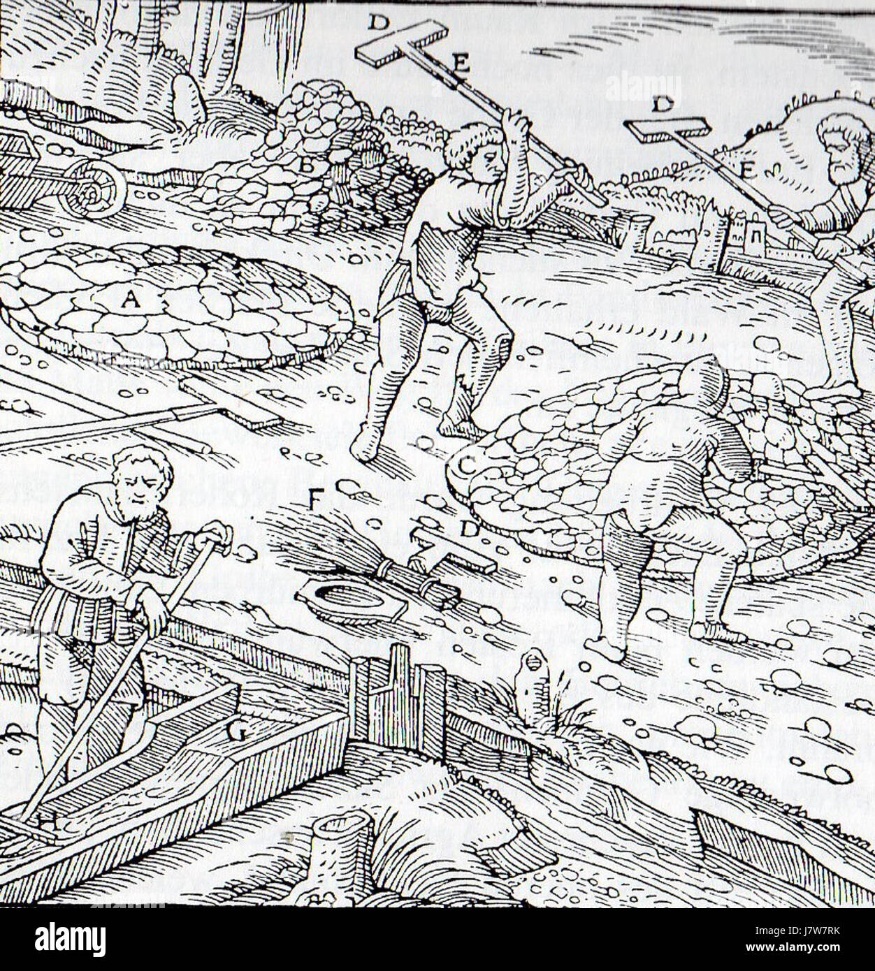 A detailed exploration of Agricolaâ€™s work on the processing of lead ...