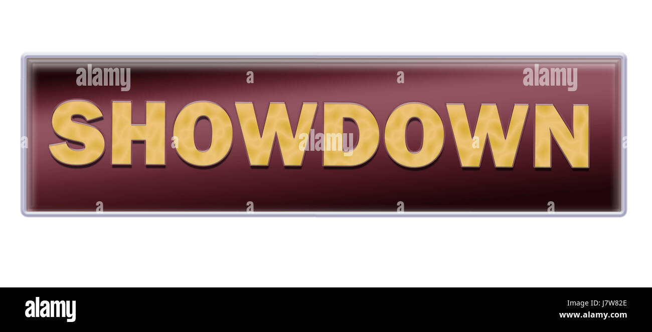 Showdown Cut Out Stock Images & Pictures - Alamy