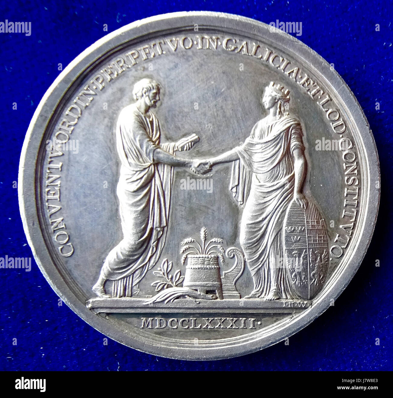 The 1782 Medal commemorates the Constitution of the Parliament in ...