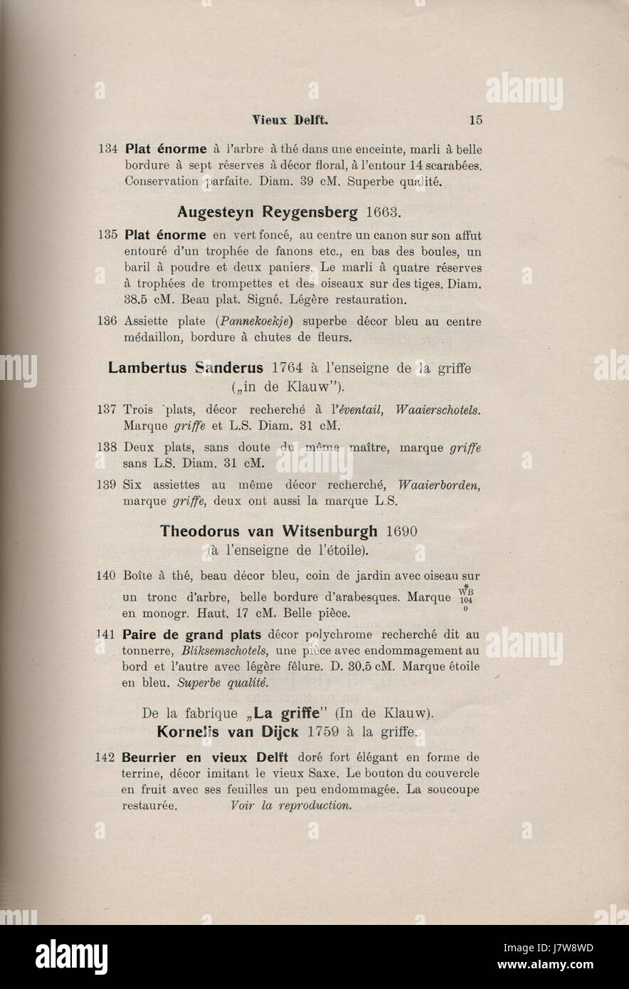 A collection of works from F.W. Ross, La Haye, and A. Durand ...