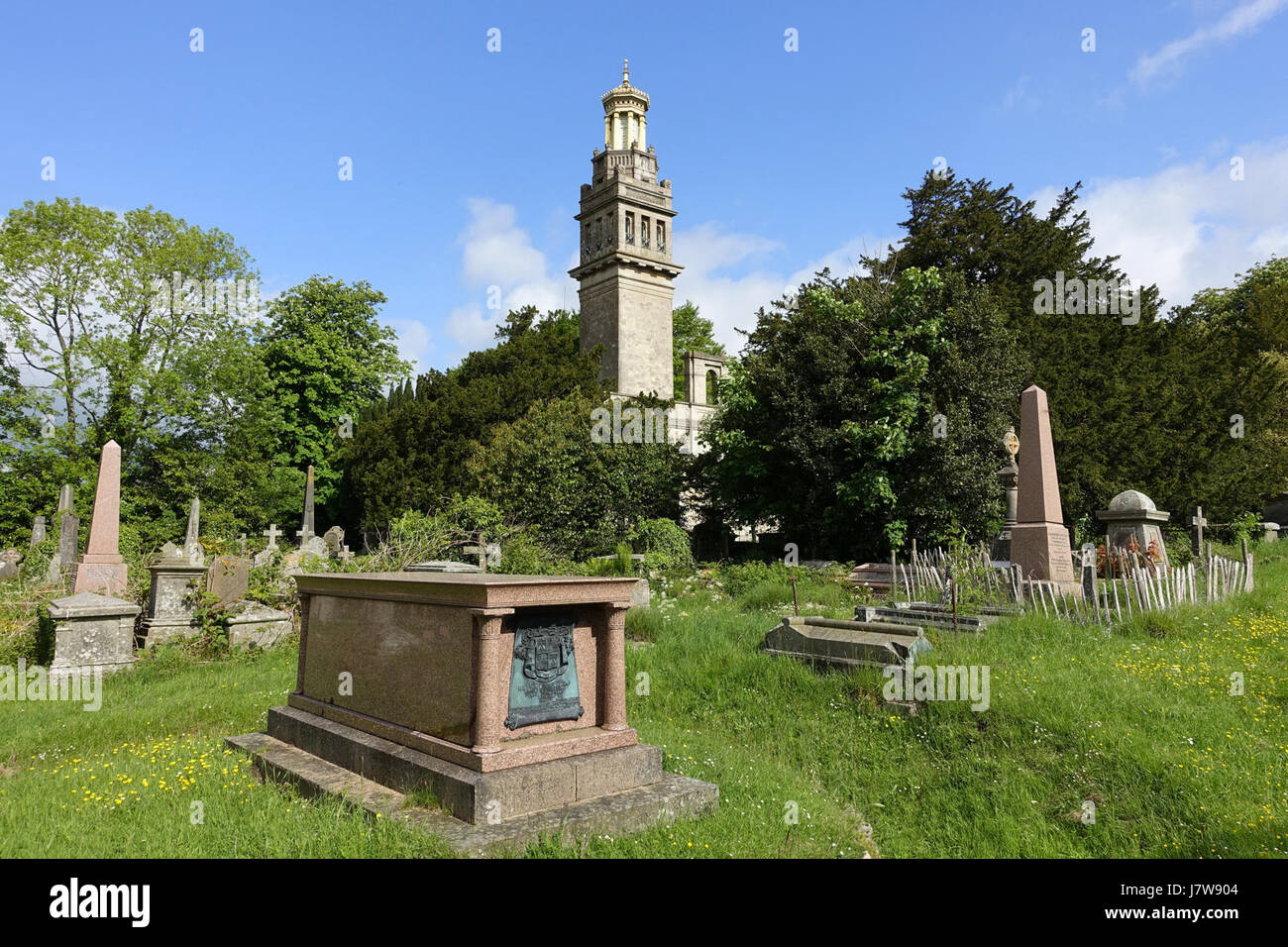 Beckford's Tower, located in Bath, England, is a historic monument ...