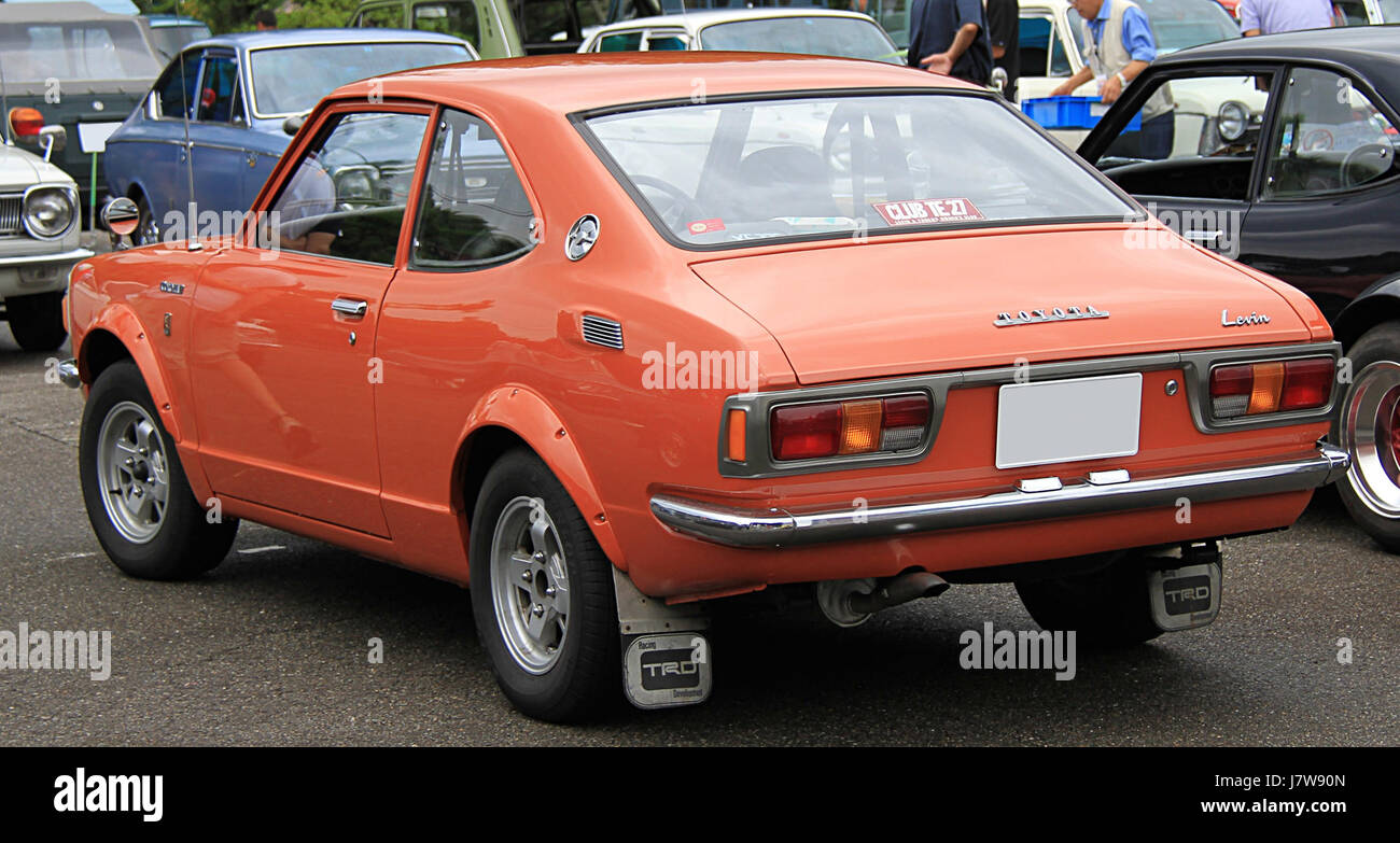 1972 Toyota Corolla Levin TE27 rear Stock Photo - Alamy