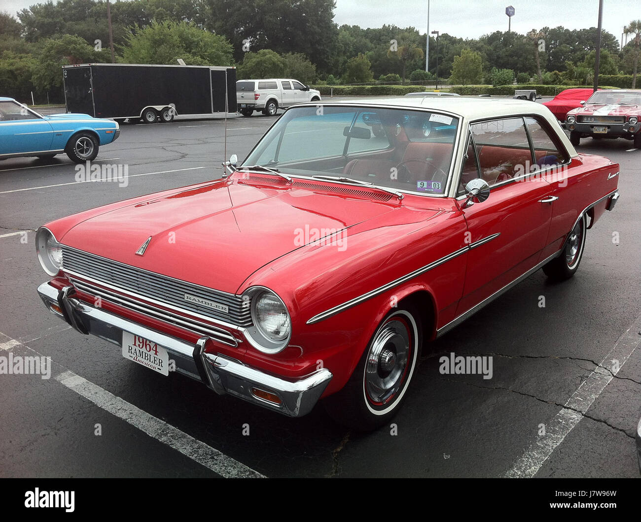 The 1964 Rambler American 440 H hardtop is a classic American car model ...