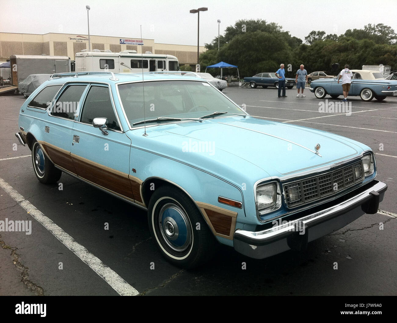 The 1978 AMC Concord DL wagon, a classic American car model, features a ...
