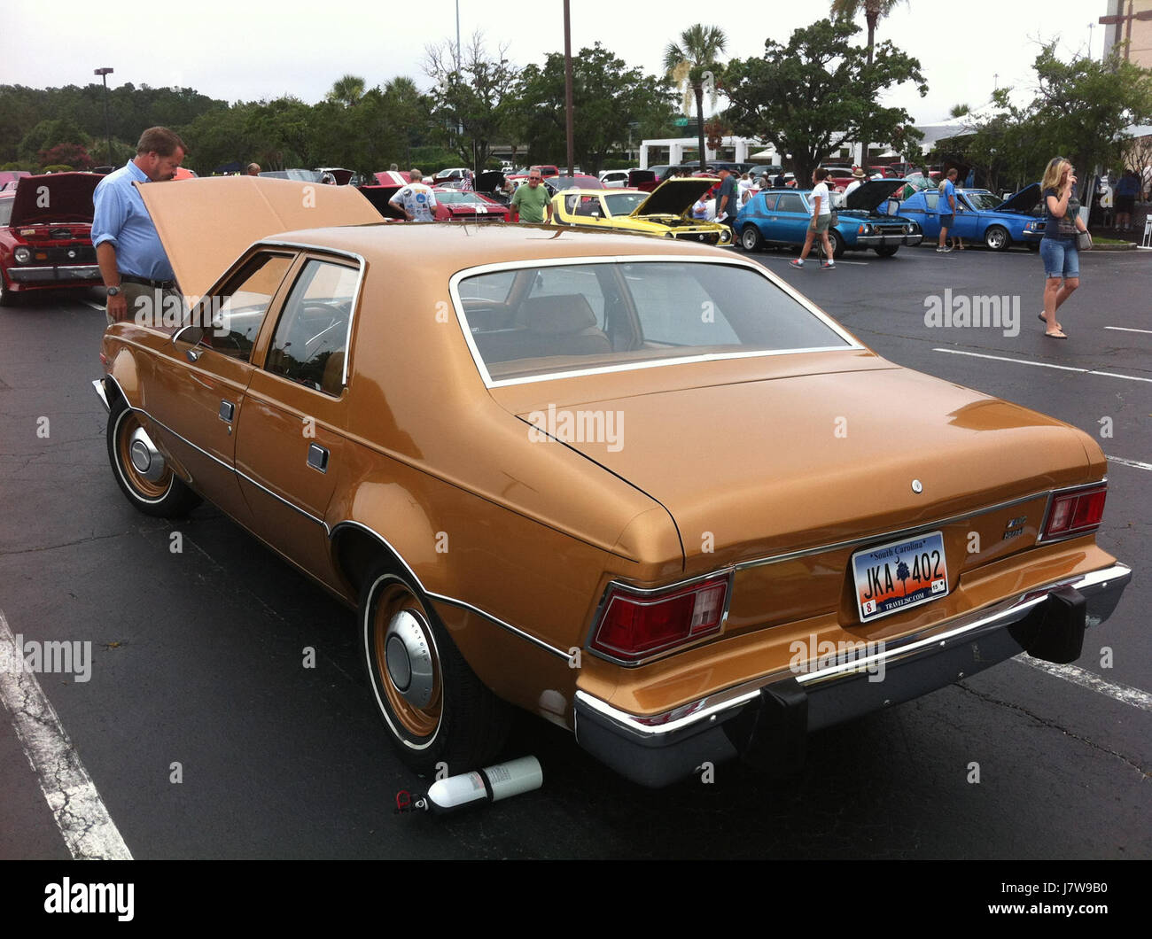 1974 AMC Hornet 4 door base model 2014 AMO NC 3 Stock Photo - Alamy