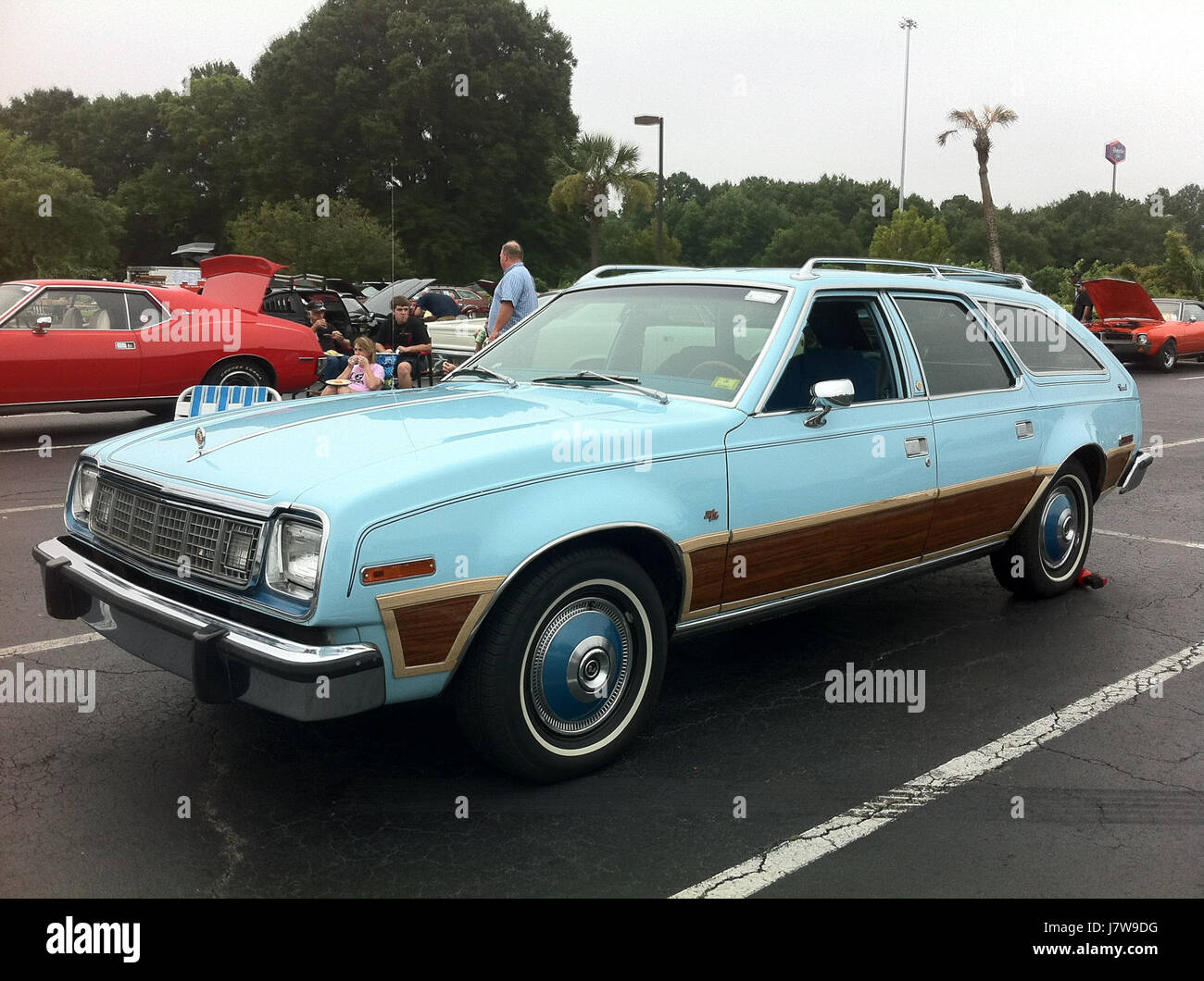 1978 AMC Concord DL wagon blue 2014 AMO NC 10 Stock Photo - Alamy