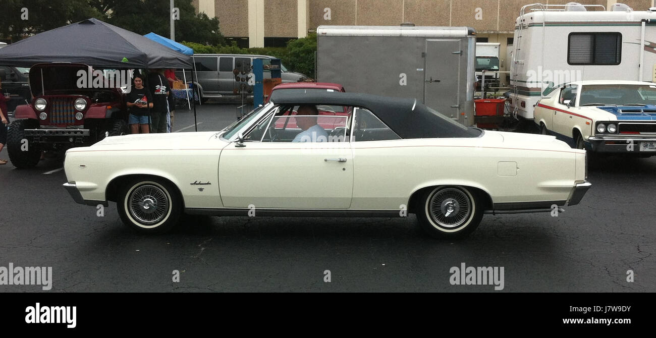 The 1967 AMC Ambassador DPL convertible is a classic American muscle ...