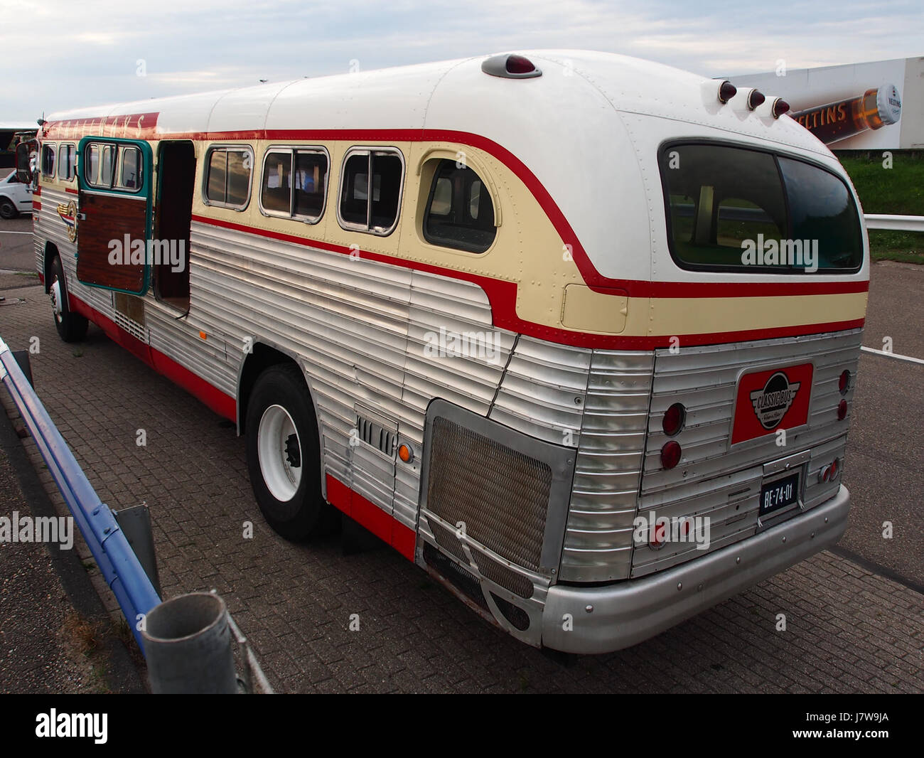 A 1952 GMC Silver Eagle coach, model M3 CQ, PD4103, is featured in this ...