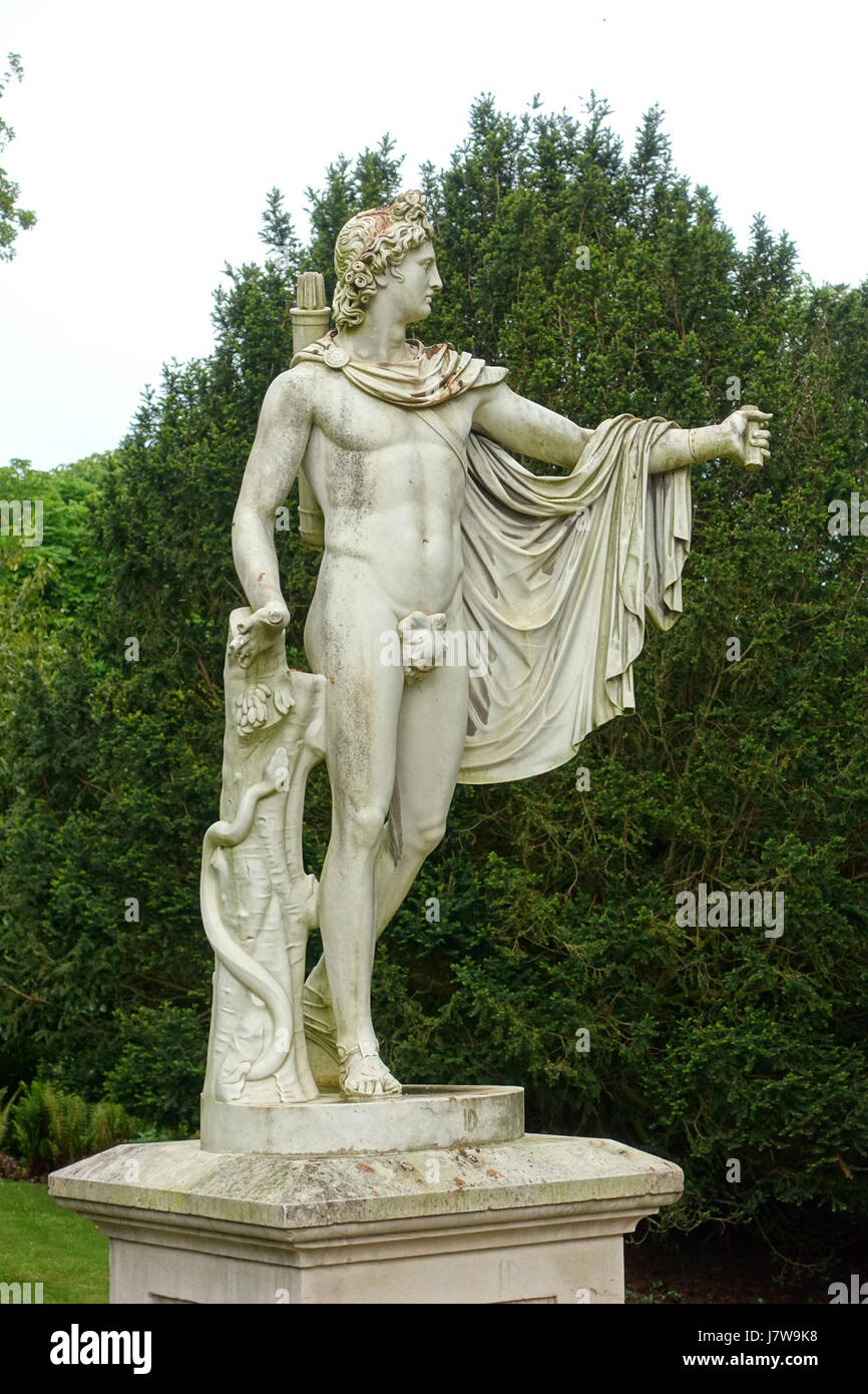The *Apollo Belvedere* is an ancient Roman sculpture of Apollo ...