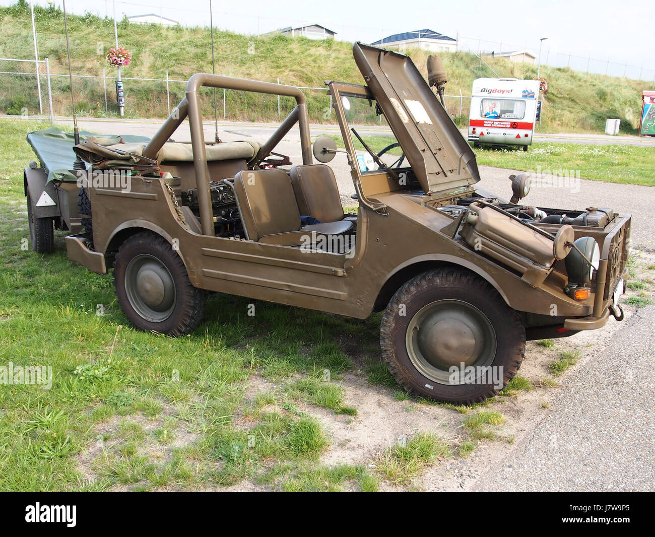 The 1977 Military Auto Union Munga is a German all-terrain vehicle used ...
