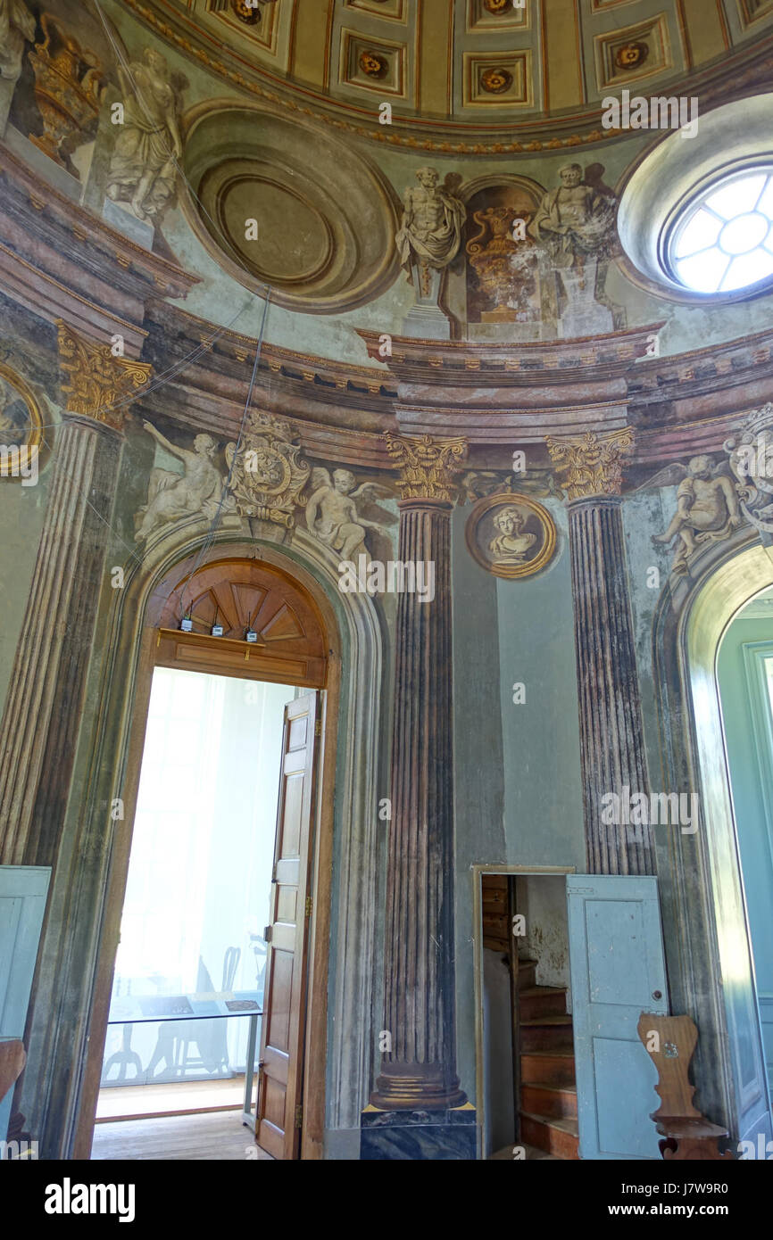 The Archer Pavilion, located in Wrest Park, Bedfordshire, England, is ...
