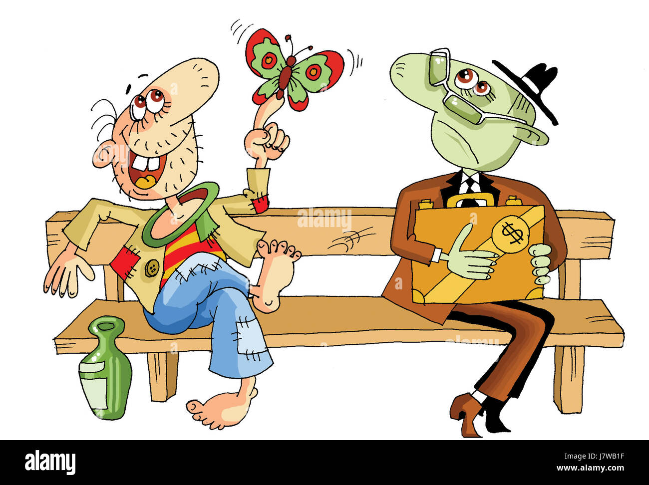 Sad Rich Man Clipart