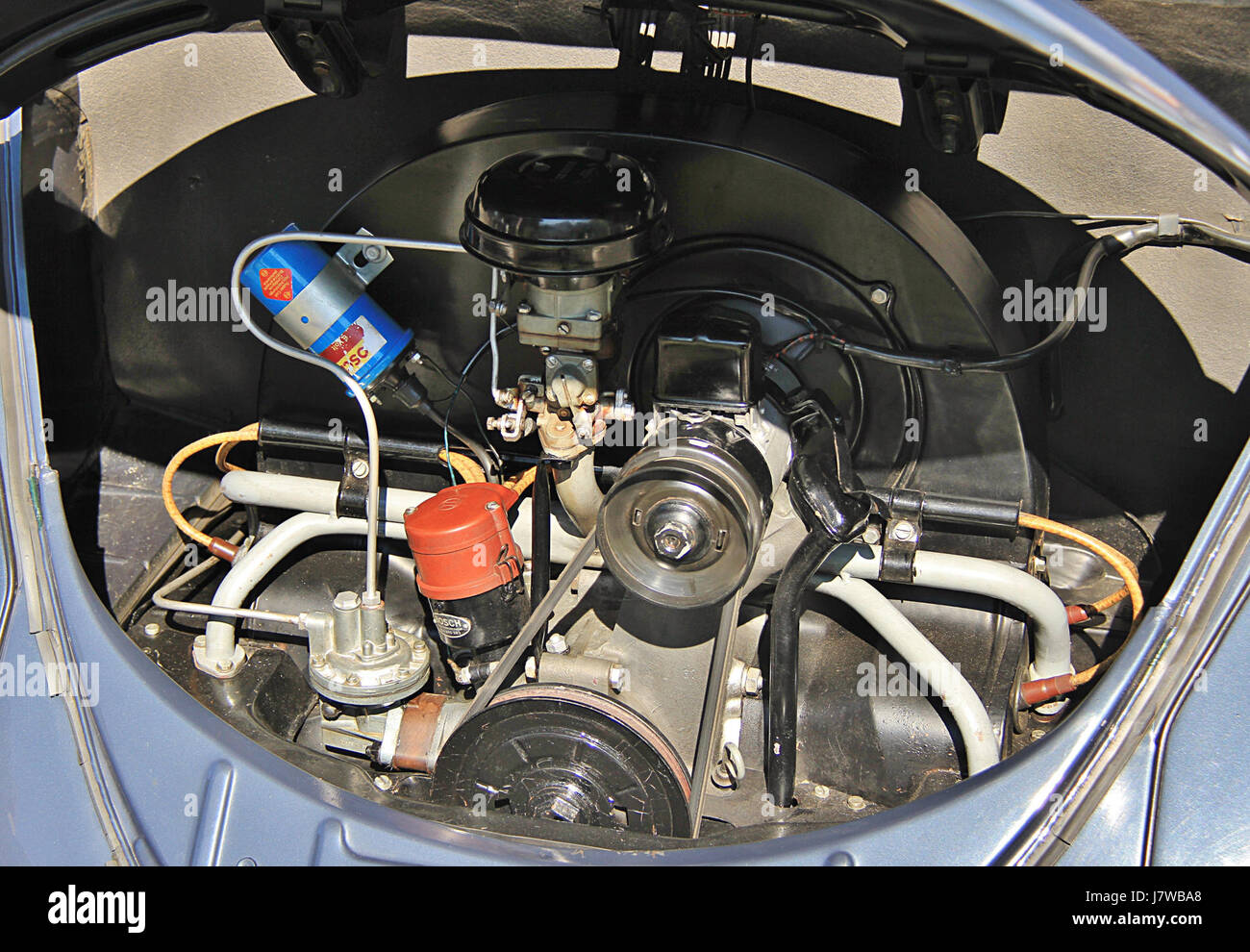1953 Volkswagen 1200 engine Stock Photo - Alamy