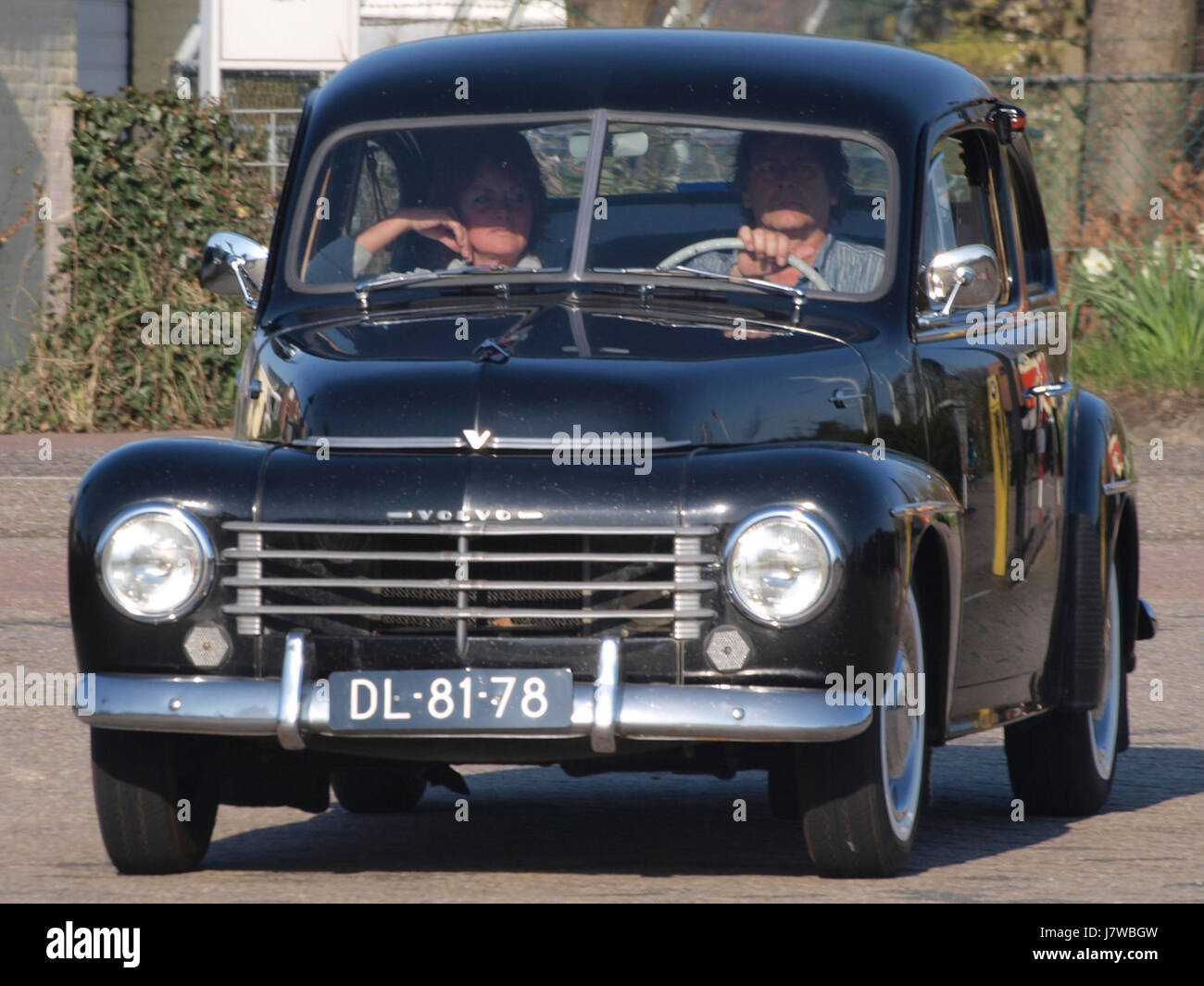 The 1955 Volvo PV 444 H is a classic Swedish car, with Dutch ...