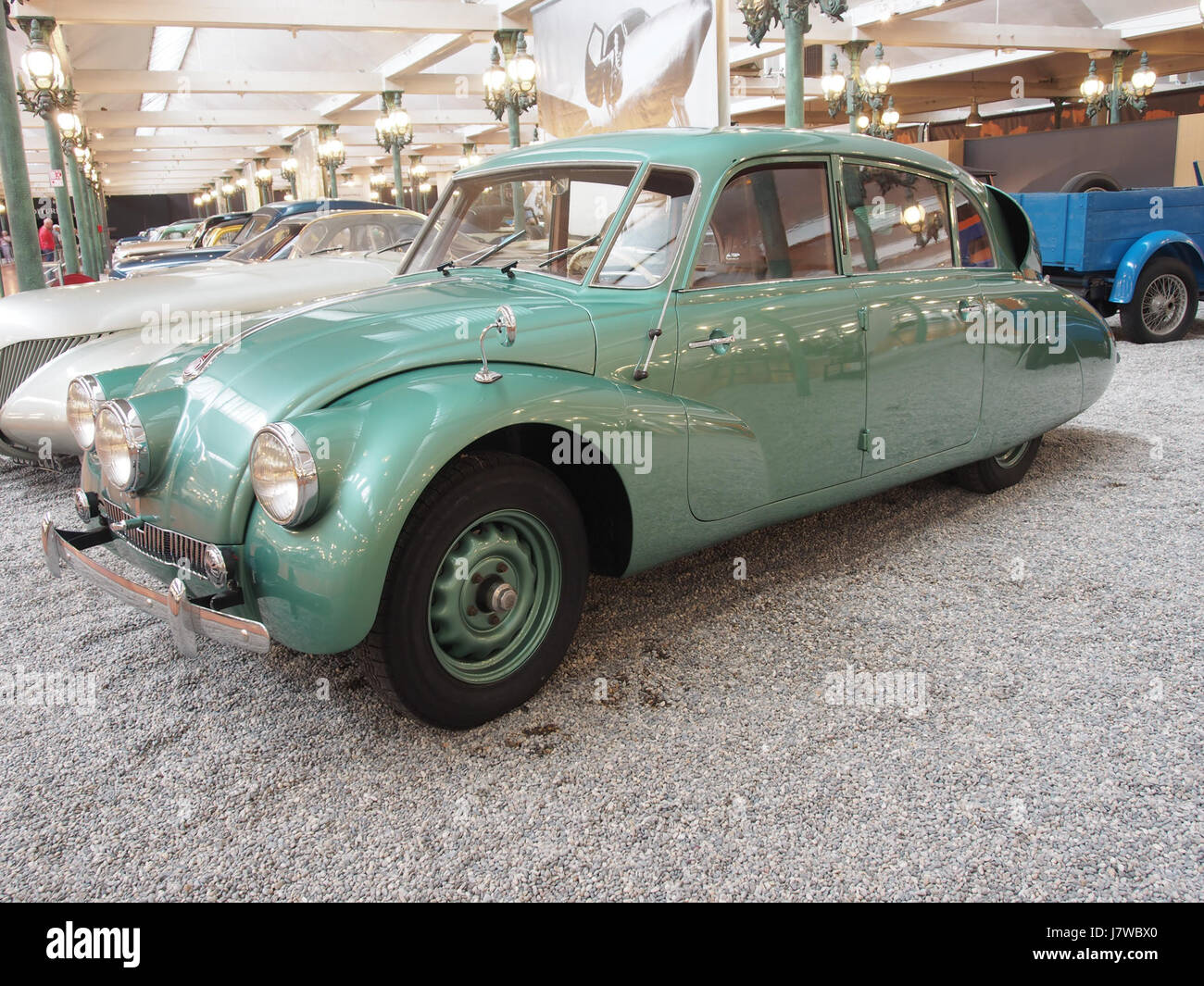 The 1937 Tatra 87 is a classic automobile known for its advanced design ...